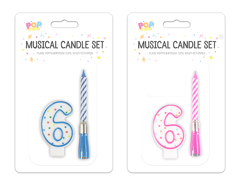 Wholesale Musical Birthday Candle Sets