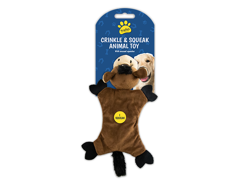 Crinkle and Squeak Farm Animal Toy