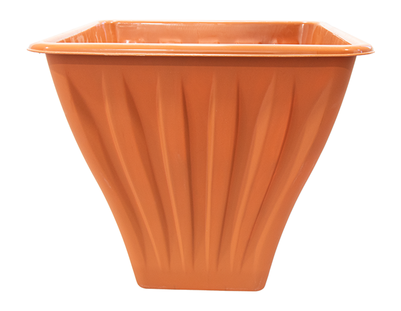 Large Square Terracotta Planter 30cm