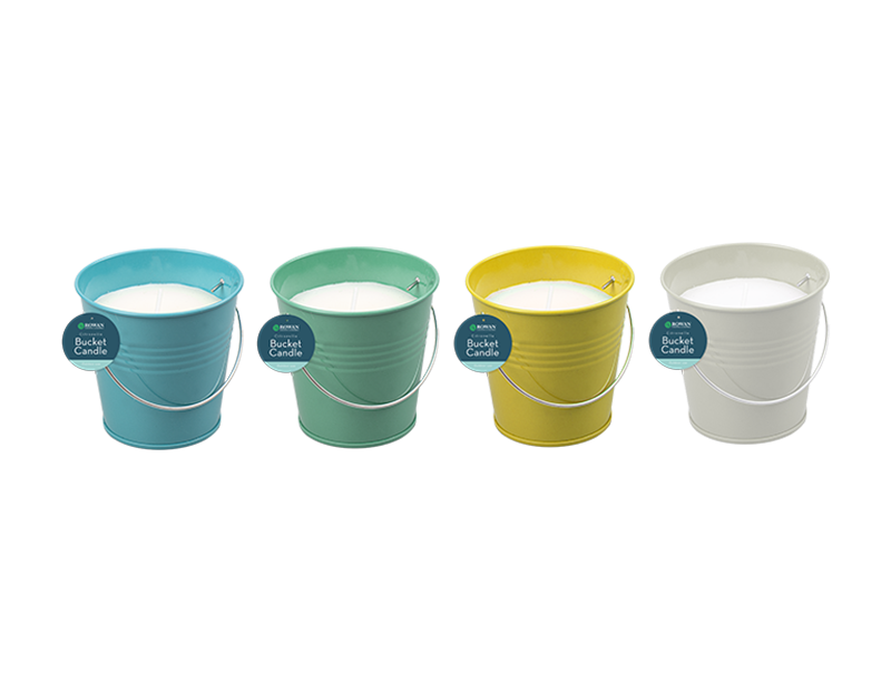 Wholesale Metal Bucket Citronella Candle