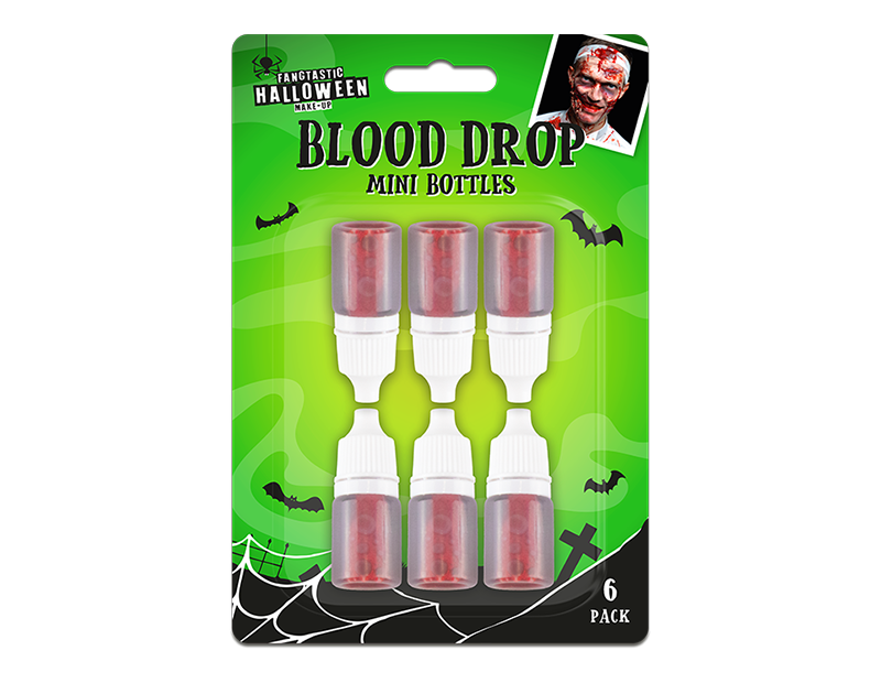 Wholesale Halloween Blood Drop Mini Bottles