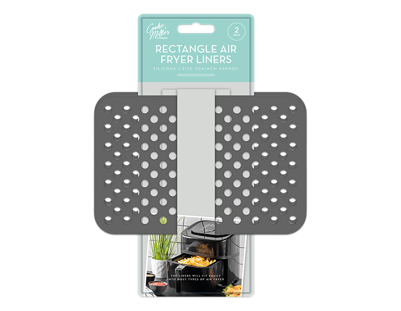 Wholesale Air Fryer Non Stick Reusable Rectangle Liners