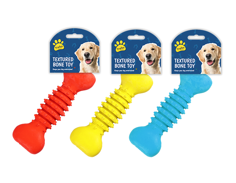 Wholesale Textured Bone Dog Toy
