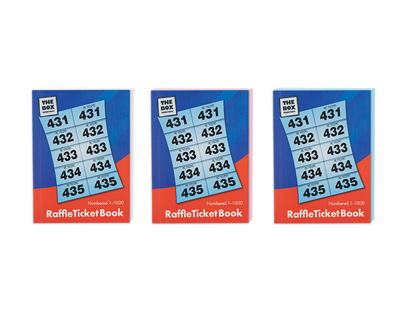 Wholesale Raffle tickets 1-1000 Book | Gem imports Ltd