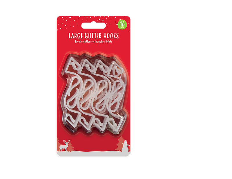 Wholesale Large Gutter Hooks 16pk